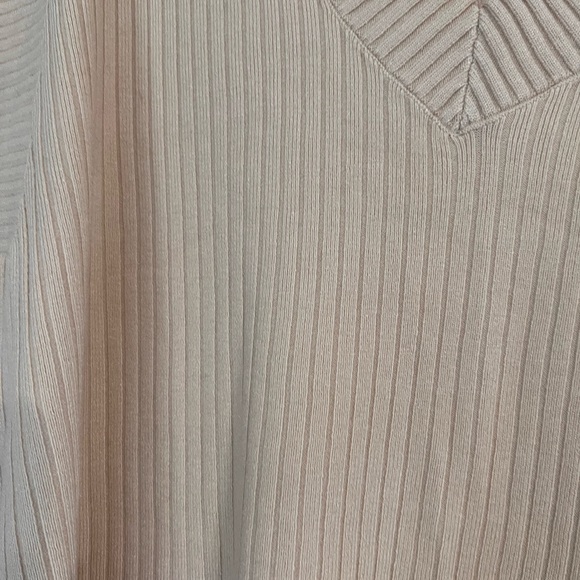 Amazon | Sweaters | Elegant Cream Ribbed Sweater | Poshmark